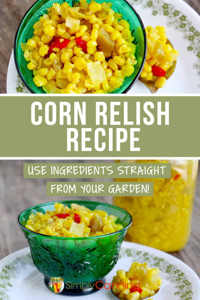Corn relish recipe from SimplyCanning.com Try it for yourself!
