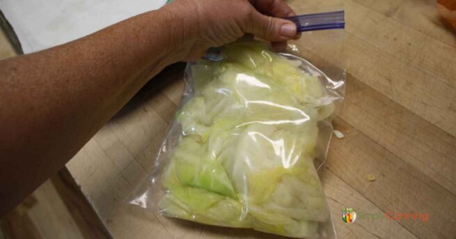 The Best Way to Freeze Cabbage - SimplyCanning
