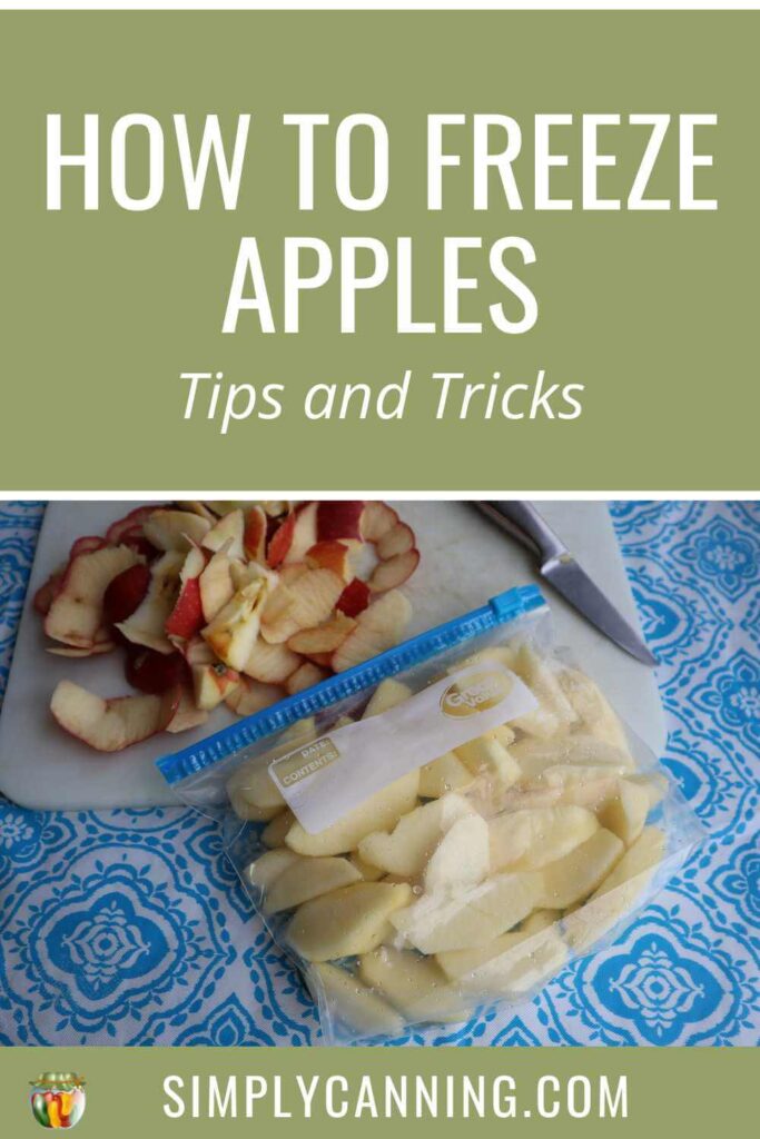 How to Freeze Apples - SimplyCanning