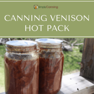 Canning Venison - How to can ground meat. (works for beef too!)