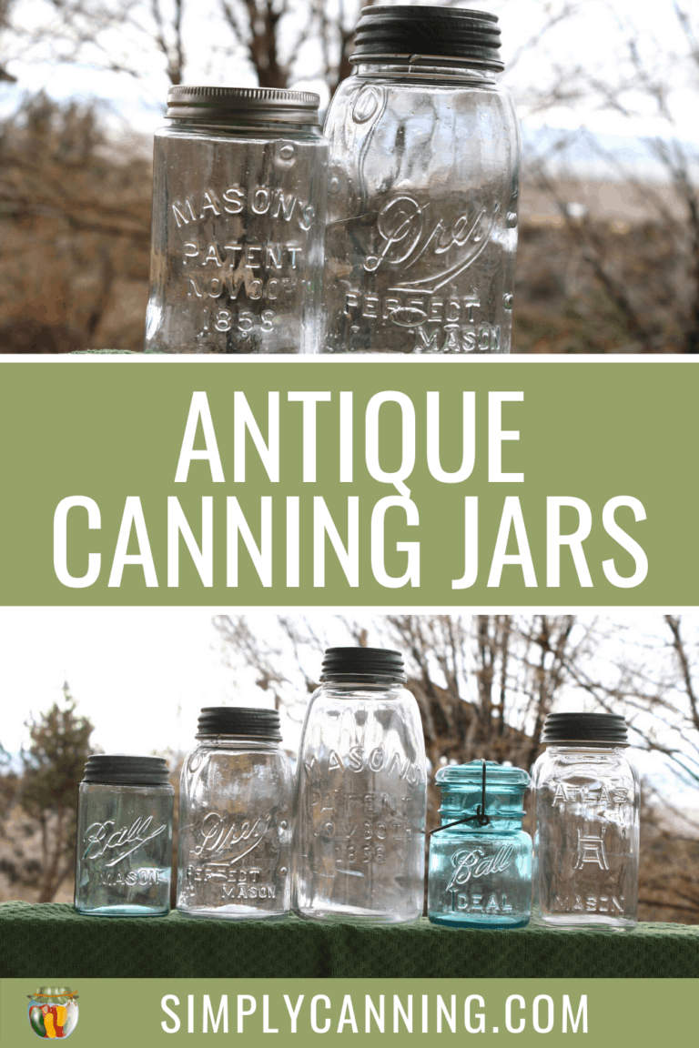 Antique Canning Jars: Beautiful Useful Old Mason Jars. Even for Canning?