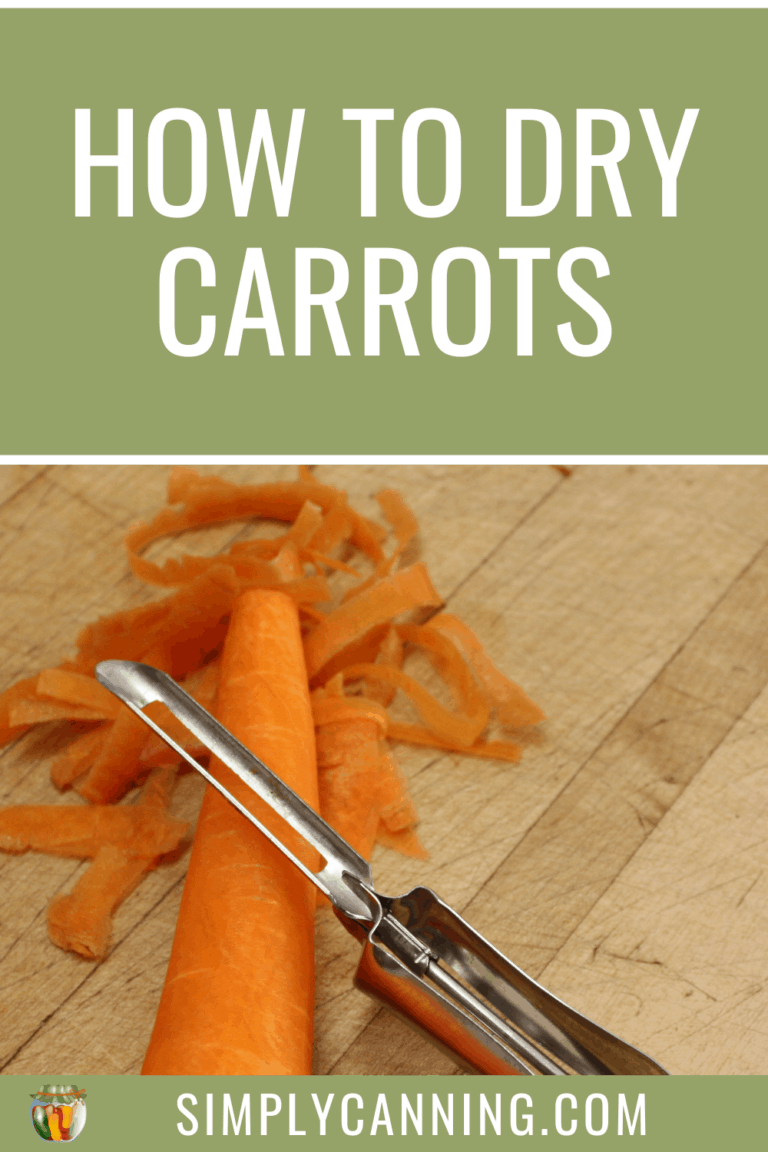 How to Dehydrate Carrots: How to Dry Vegetables