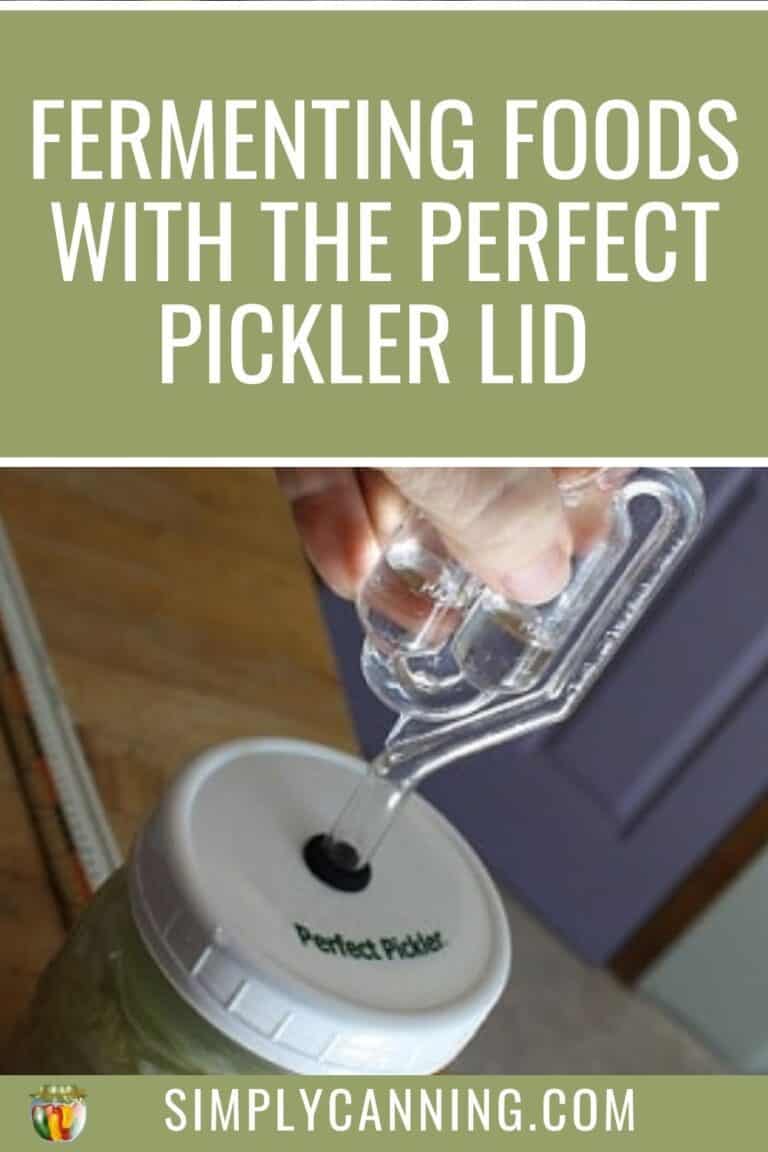 Fermenting Foods with the Perfect Pickler