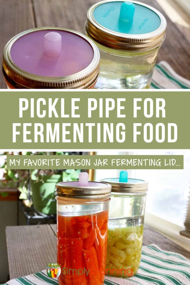 A pickle pipe makes fermenting just about anything a snap!