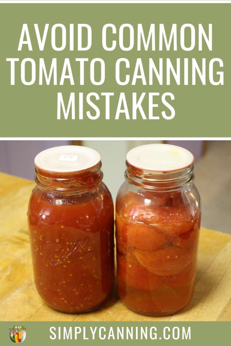 Avoid Tomato Canning Issues; Separation and Floating